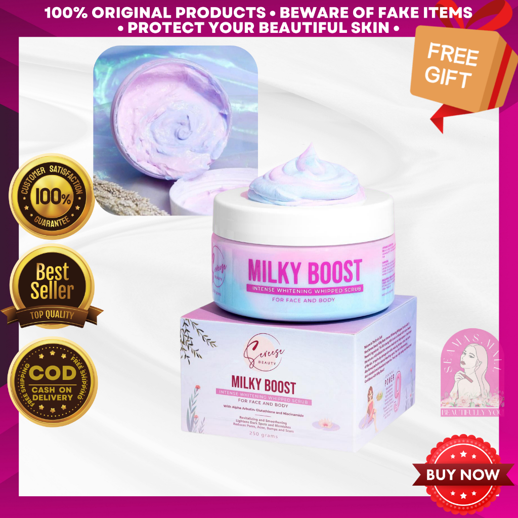 100% Original Sereese Beauty Milky Boost Intense 10x Instant Whitening ...