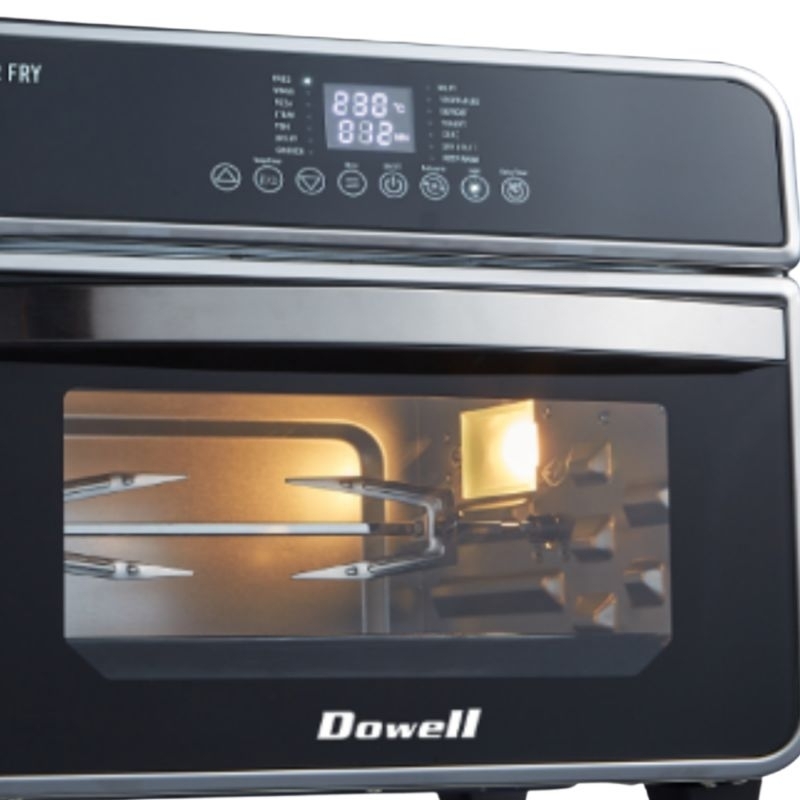 Dowell AF-17E Air Fryer Rotisserie Oven for Baking Digital Control ...