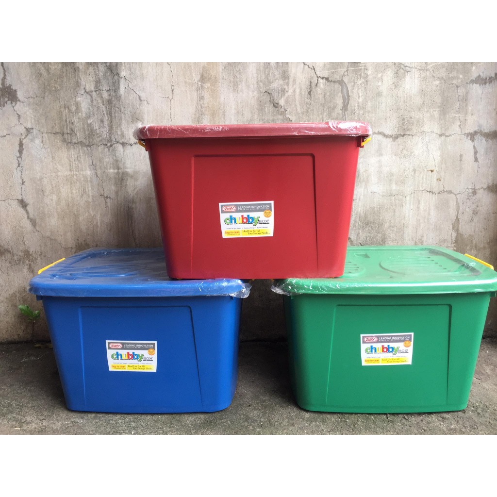 Storage Box 110 Liter Zooey Chubby Box/box/storage box | Shopee Philippines