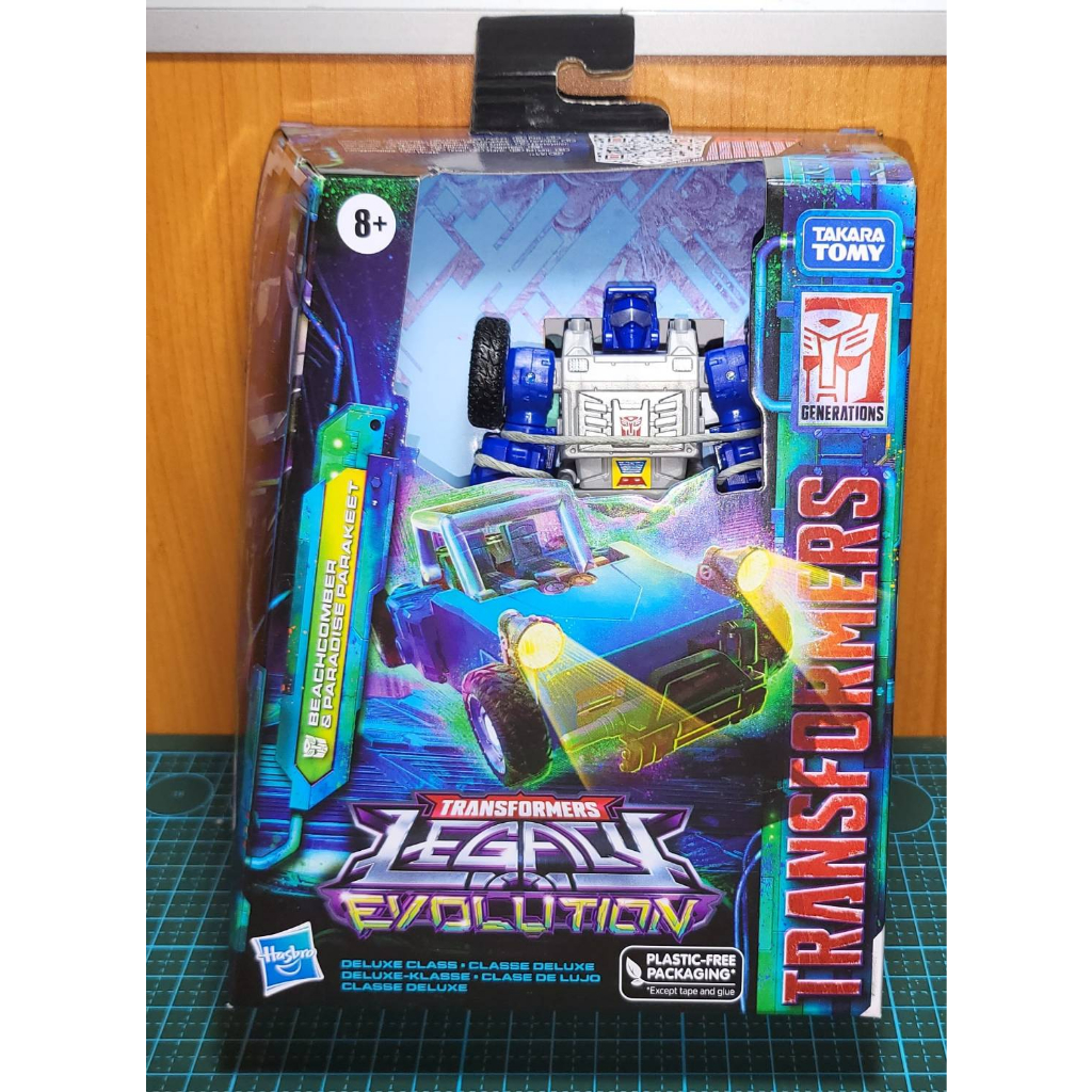 Transformers TF Legacy Evolution Beachcomber Beach Comber with Paradise Parakeet Deluxe Class ...