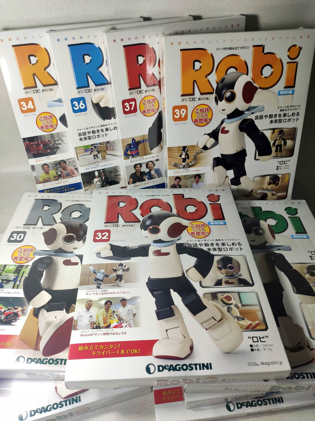DeAgostini ROBI ROBOT SEMI COMPLETE UNASSEMBLED | Shopee Philippines