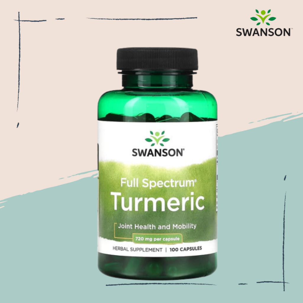 SwansonPh | Swanson, Full Spectrum Turmeric, 720 mg, 100 Capsules ...