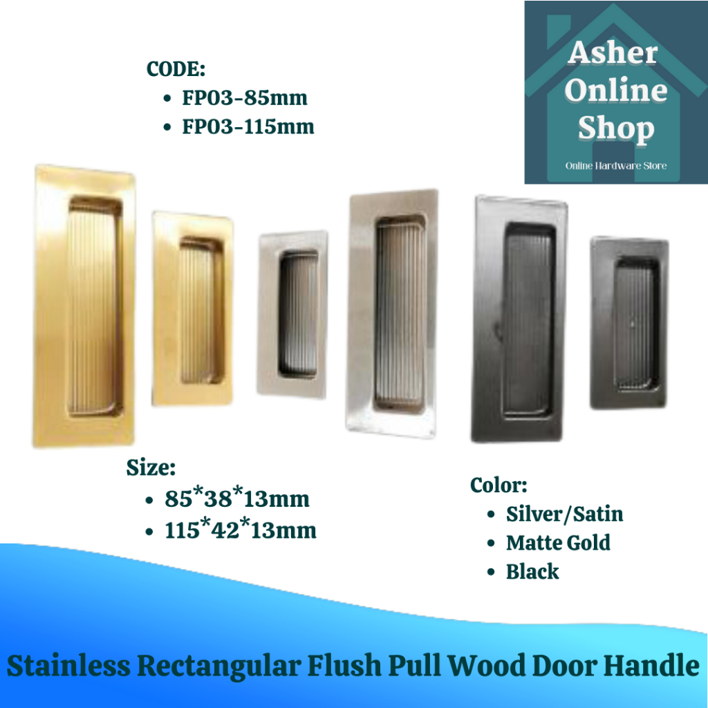 Sliding Door Handle Recessed Flush Door Handle Hidden Door Handle Flush ...