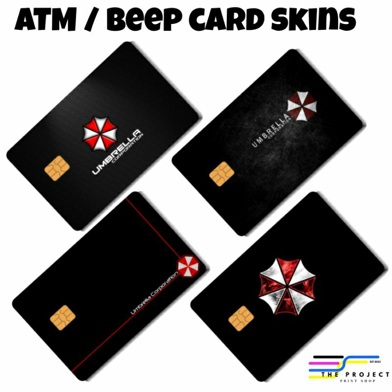ATM/Beep Card Skin Stickers UMBRELLA. High Quality Vinyl Sticker ...