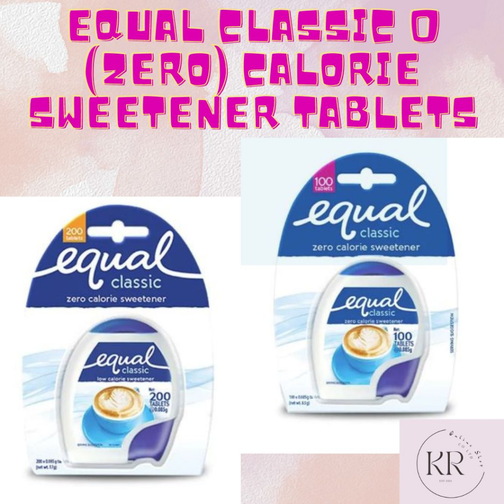 (EQUAL) Classic tablets, Zero (0) Calorie Sweetener, Diabetic Friendly ...