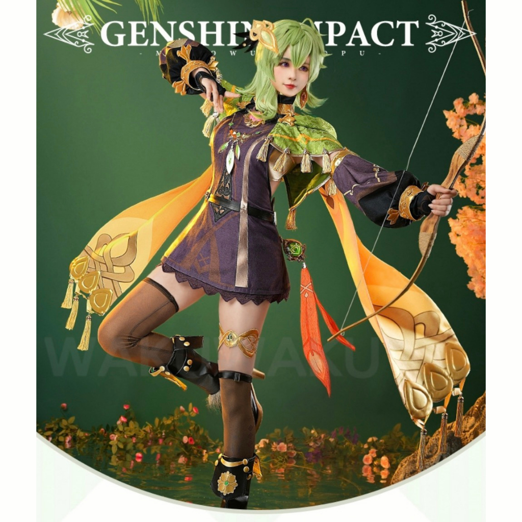 Genshin Impact Collei Cosplay Costume Shoes Collei Costume Sumeru