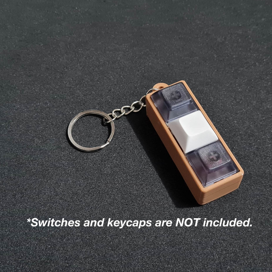 3D Printed Mechanical Keyboard Switch Fidget Keychain Slot Trio (3 ...