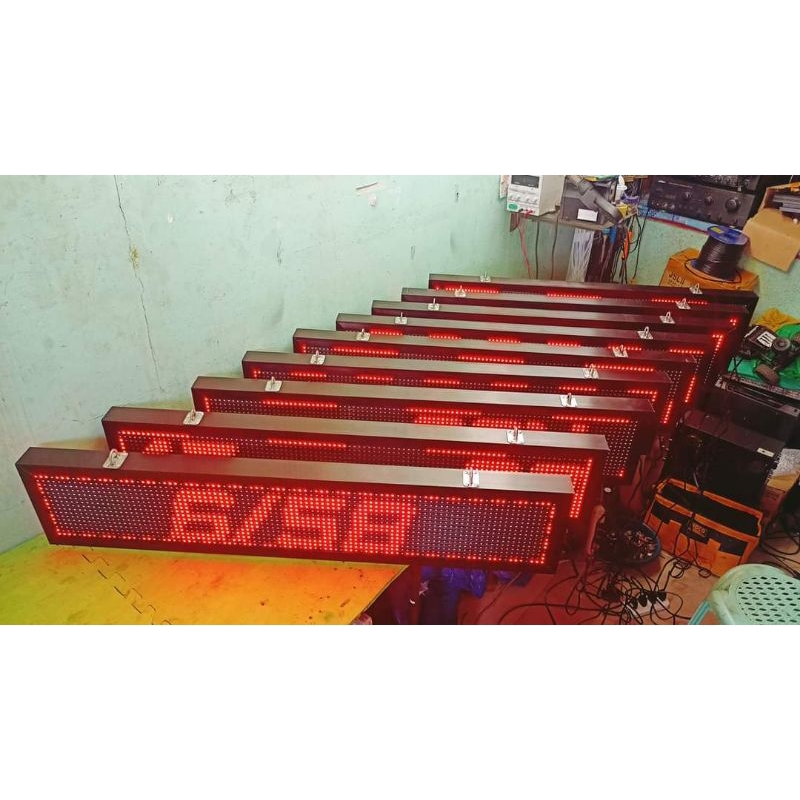 Running LED Signage | Single Color Red | Shopee Philippines