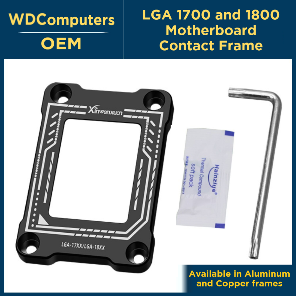 INTEL CPU Bend corrector frame. CPU contact frame. LGA1700 LGA 1800 ...