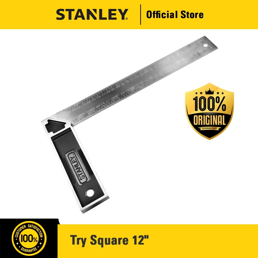 Stanley 46536-8 Try Square 12" | Shopee Philippines