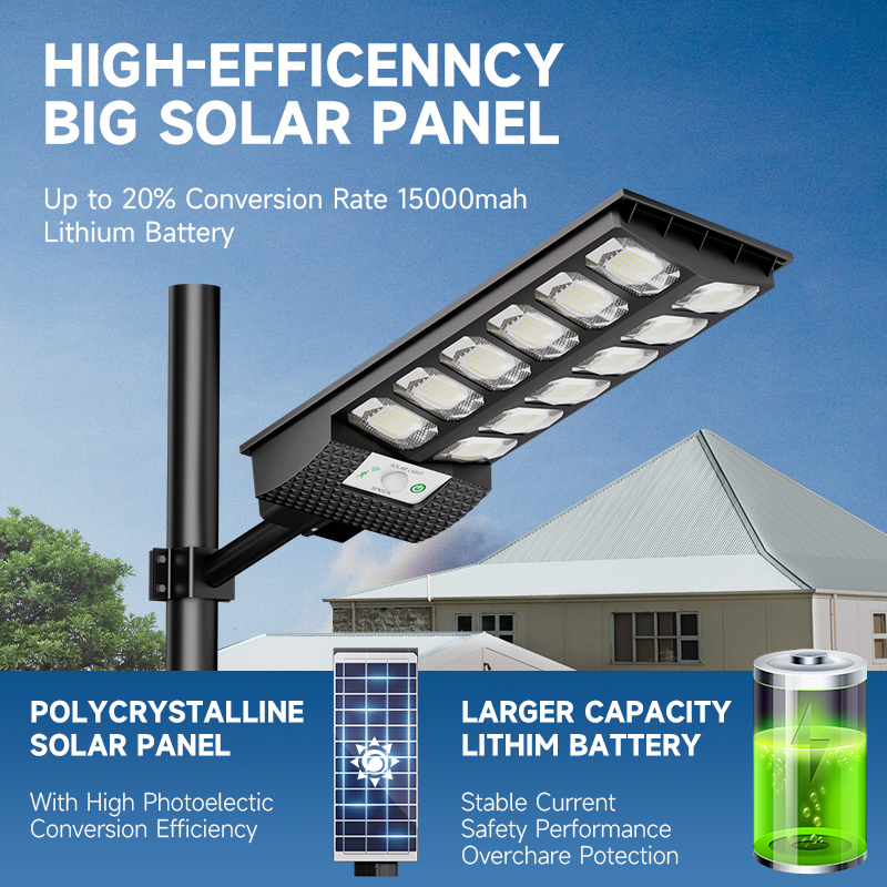 IMUTO 450W-4000W Premium Solar Street Light Outdoor Waterproof Solar Lamp Flood Lamp | Shopee ...