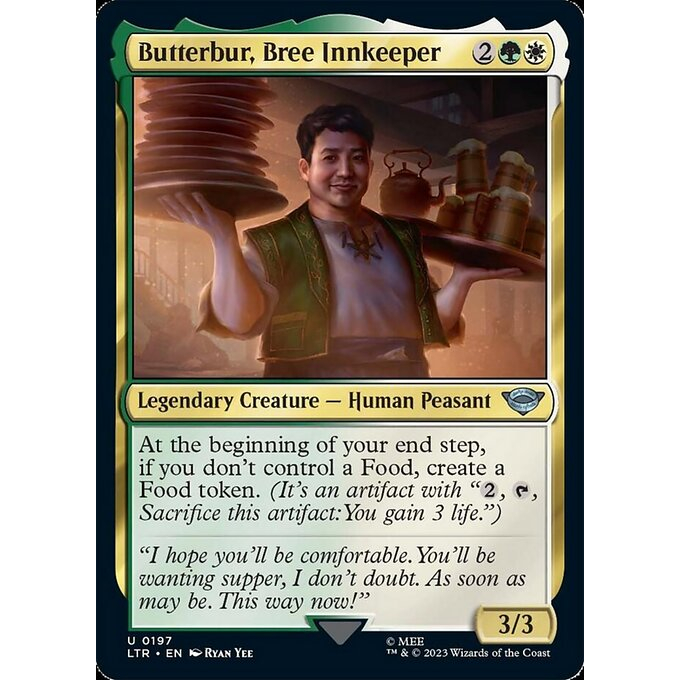 Butterbur, Bree Innkeeper - Universes Beyond: The Lord of the Rings ...