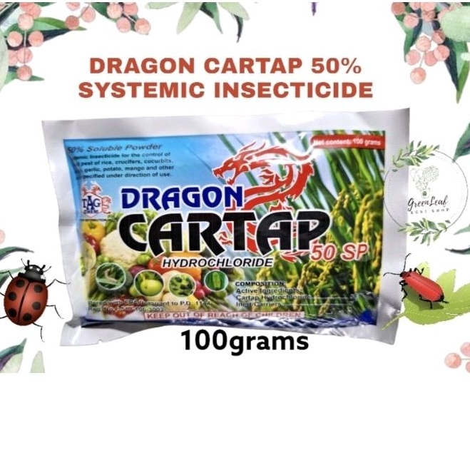 Dragon Cartap Systemic Insecticide by TAGCHEM 100g | Shopee Philippines