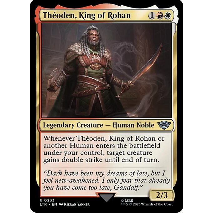 Théoden, King of Rohan - Universes Beyond: The Lord of the Rings: Tales ...