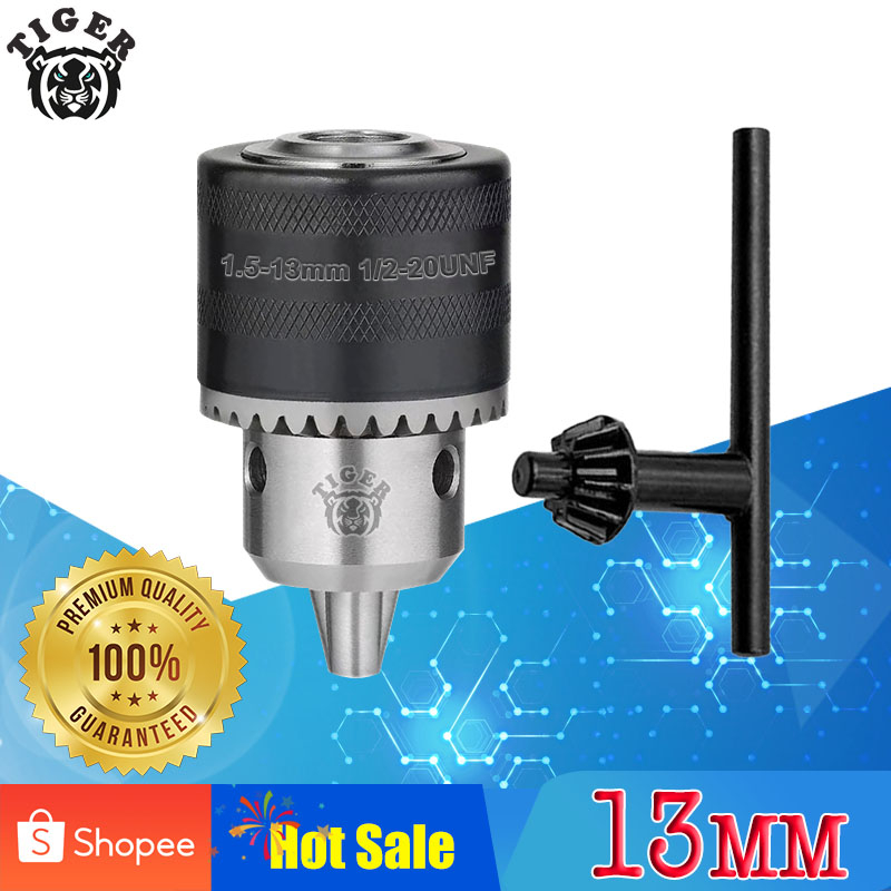 3/8inch Drill Chuck - Universal Replacement fits most 13mm Drills with ...