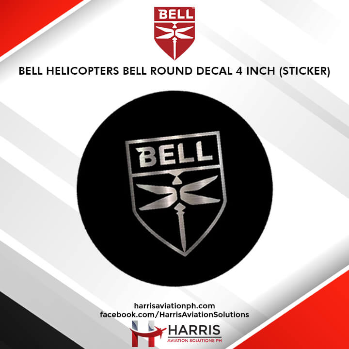 Bell Helicopter LOGO Die Cut Decal-4" Sticker | Shopee Philippines