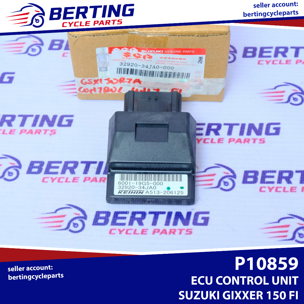 SGP ECU CONTROL UNIT Suzuki Gixxer 150 FI Genuine 32920-34JA0-000 | Shopee Philippines