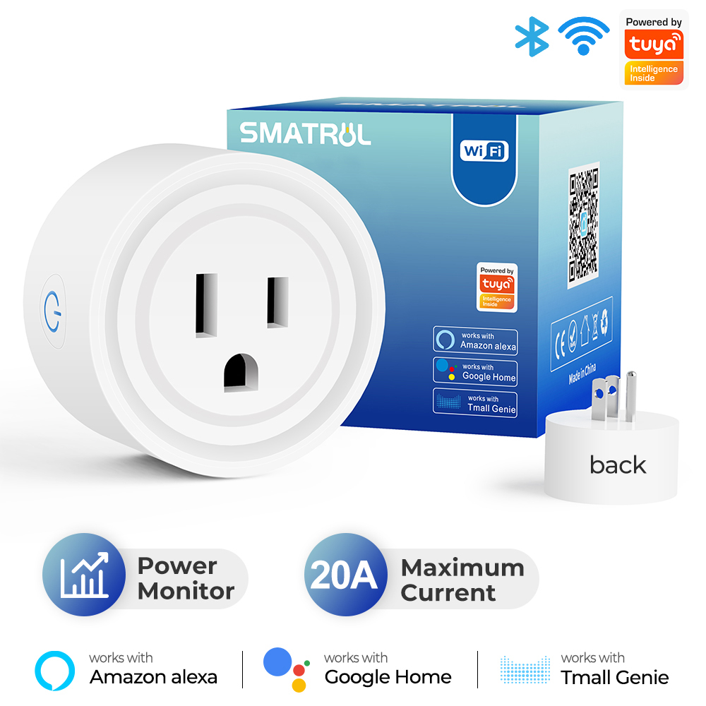 SMATRUL WiFi Smart Socket 20A/16A Smart Socket Original Wifi Smart Plug ... SMATRUL WiFi Smart Socket 20A/16A Smart Socket Original Wifi Smart Plug ...