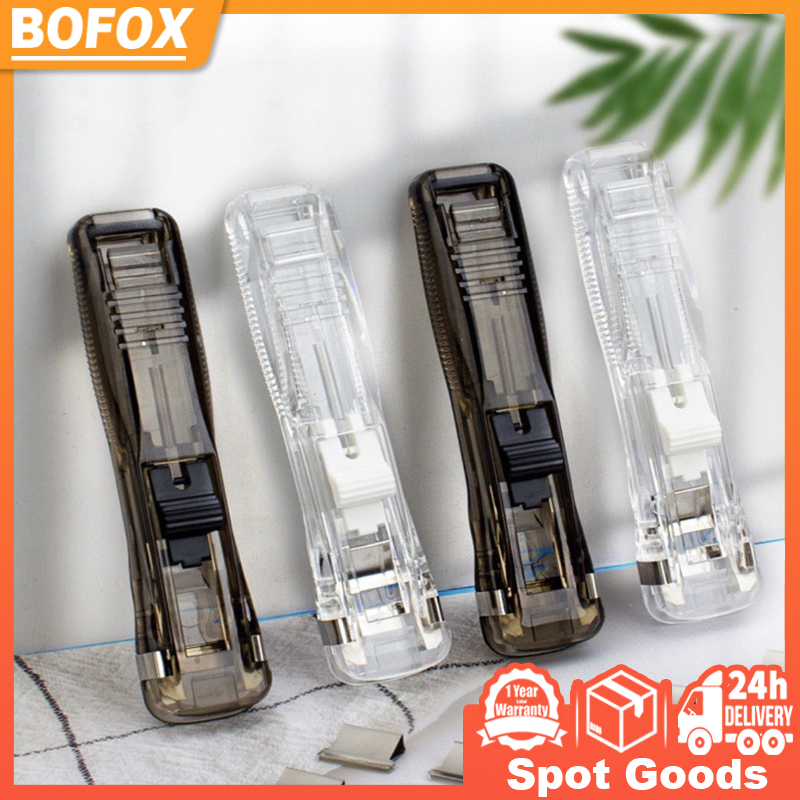 Seamless Staplers Push Clip Stapler Remover Binder Push Clamp File ...