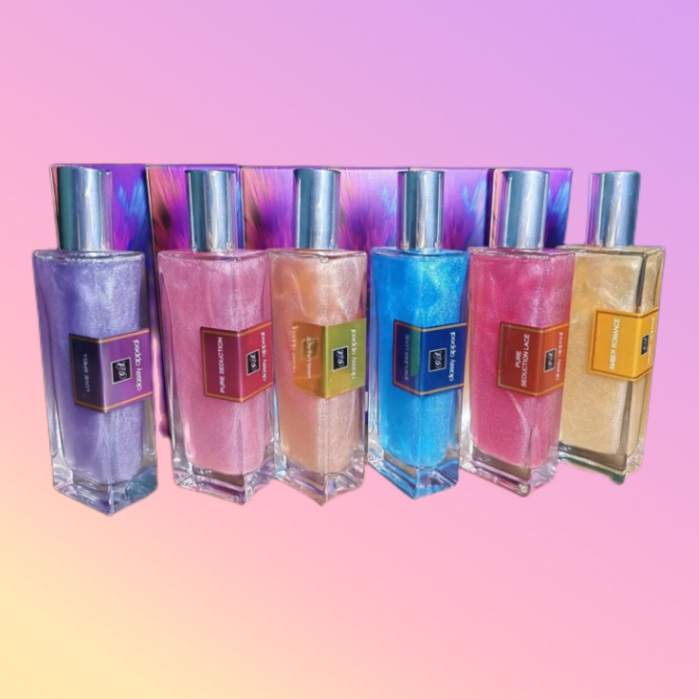 buy 1 get 1 )CLASSY APPEAL Colorful Glitter Body Spray Perfume 65ml ...