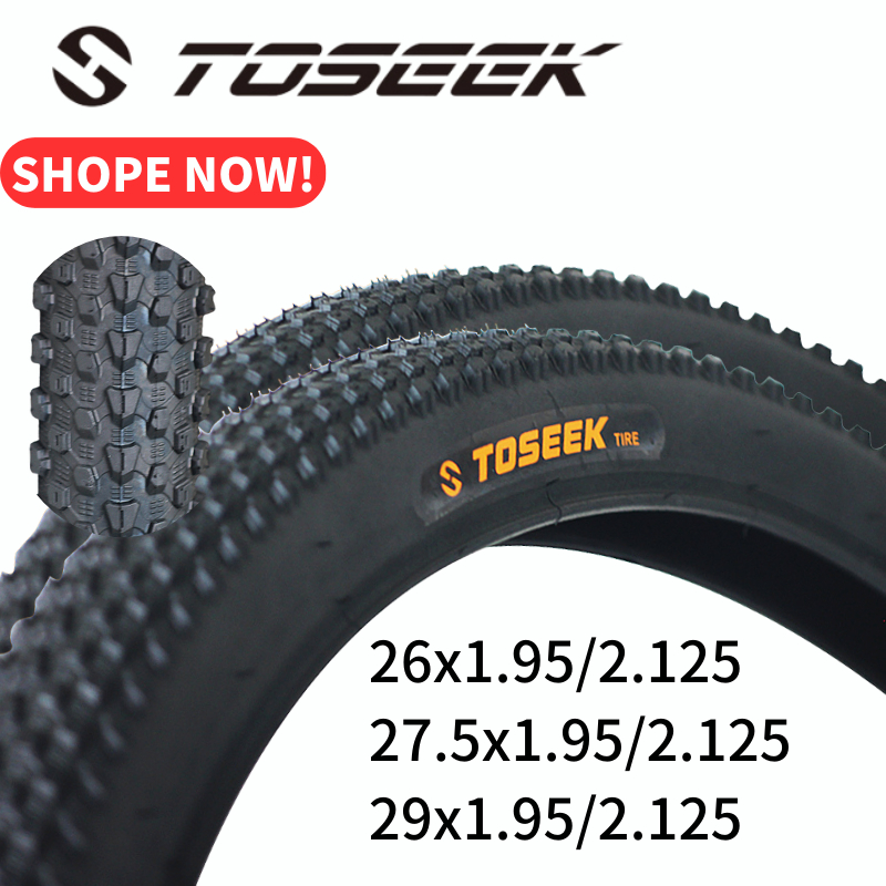 TOSEEK Tire 26er Tire 27.5er Fast Rolling Tyre MTB Mountain Bike 26 27. ...