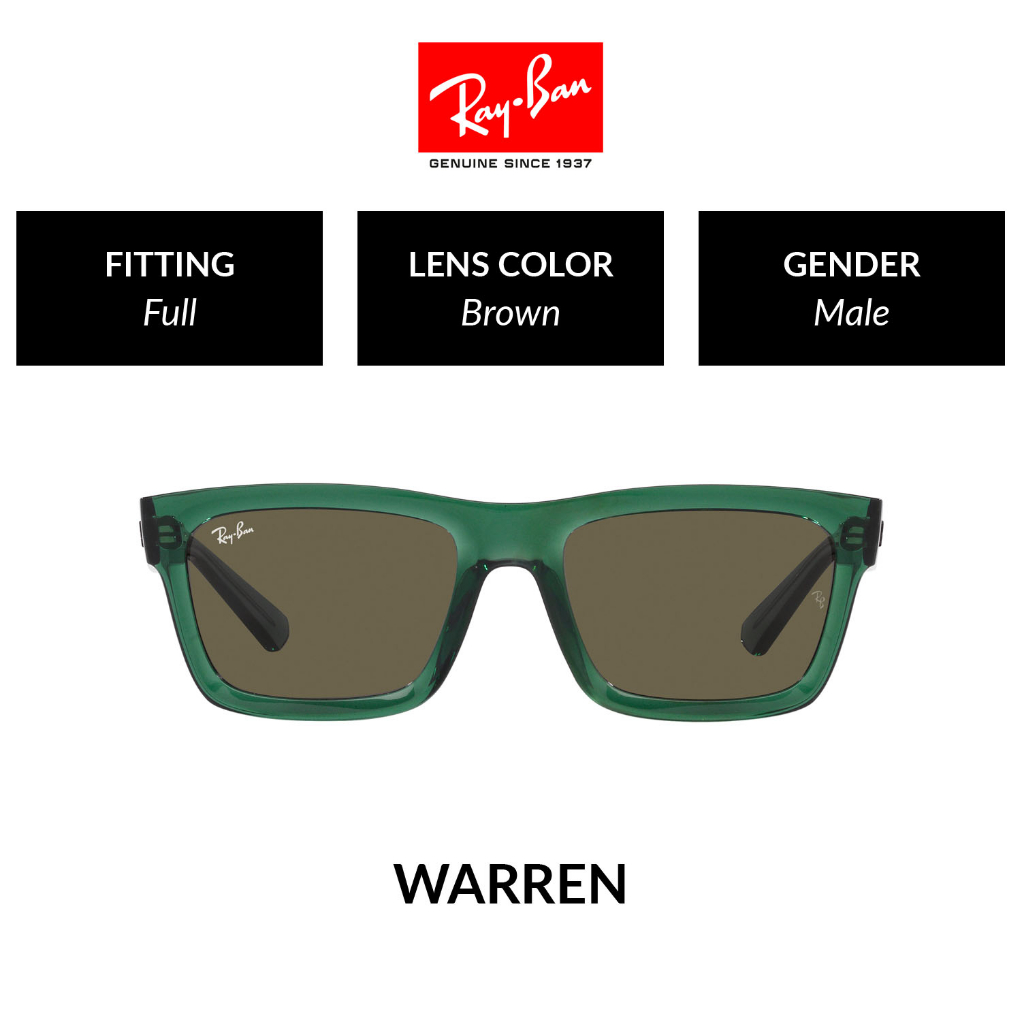 Ray-Ban Warren - RB4396F 6681/3 - Sunglasses | Shopee Philippines
