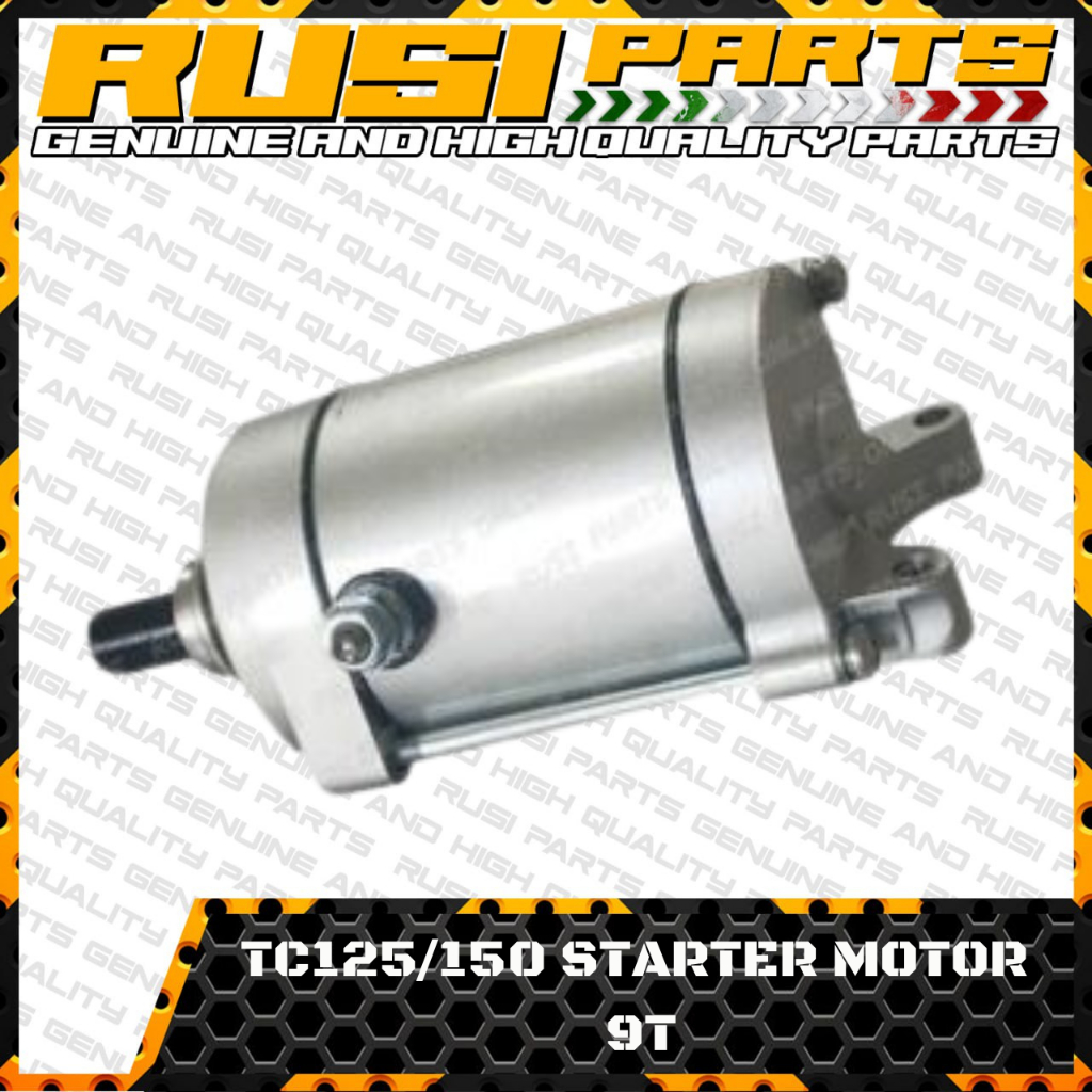 RUSI TC125/150-9T Starter Motor/SSX200-11T/MP100/110/ SC GALA125 ...