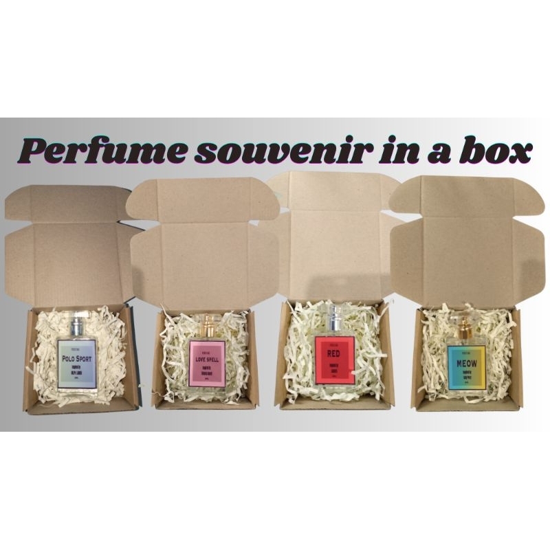 SOUVENIR- GIVEAWAYS Perfume in a box 30ml(With Ribbon and tags) Free ...
