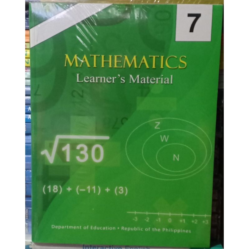 Mathematics Learner's Materials Grade 7 | Shopee Philippines