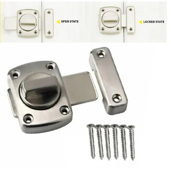 DOORLOCK003- Privacy Catch Latch Turn Twist Bolt Door Lock Bolt Latch ...