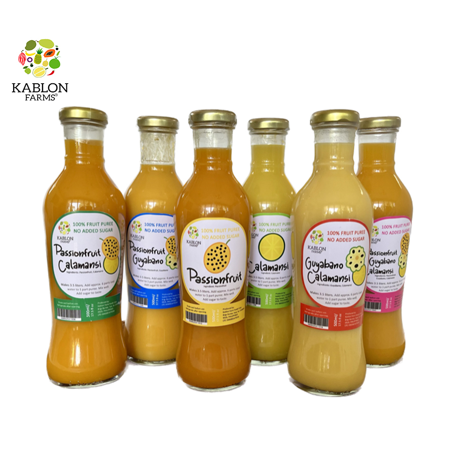 Kablon Farms Unsweetened Fruit Juices 500ml | Shopee Philippines