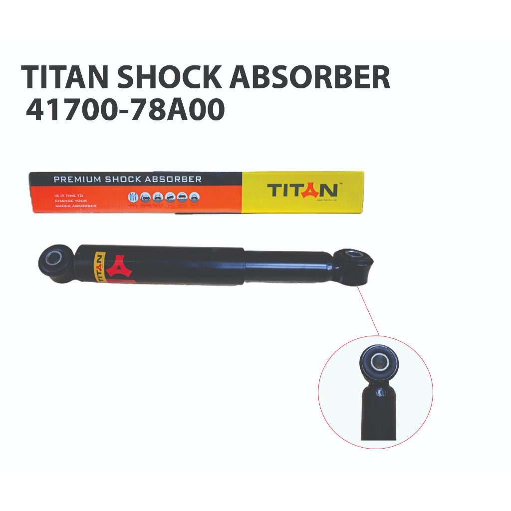 TITAN SHOCK ABSORBER 41700-78A00 SUZUKI K6A DA-52/DG-62 REAR 41700 ...