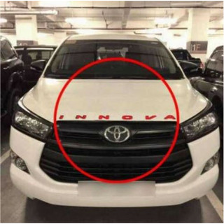 Toyota Innova Hood Emblem Front Hood Emblem Badge Sticker Logo Decals ...