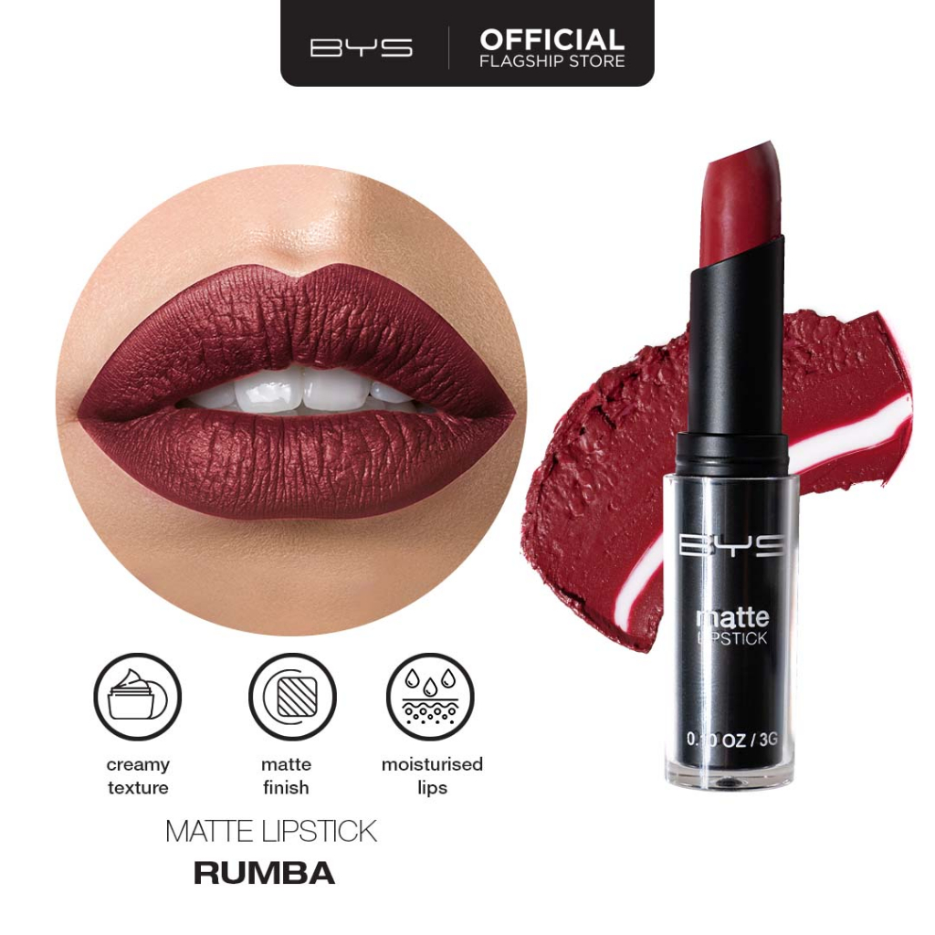 BYS Matte Lipstick in Rumba | Shopee Philippines