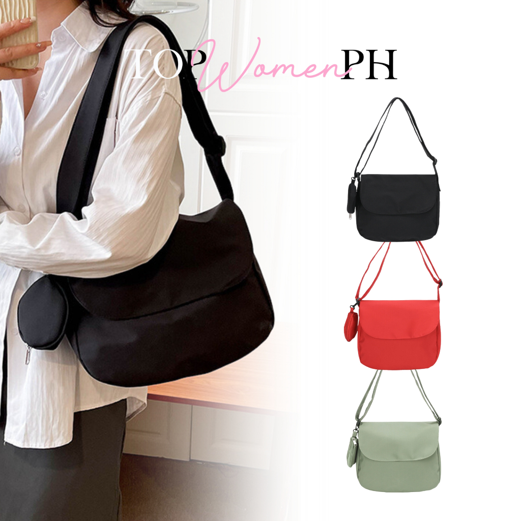 TOP WOMEN PH 2024 Sling Shoulder Crossbody Messenger Flap Bag for women ...