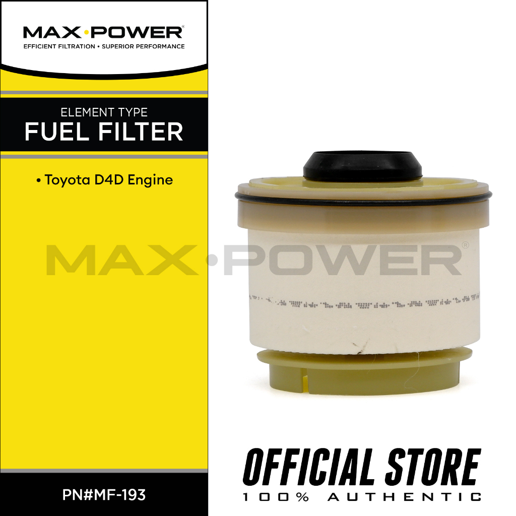 MAX Power Fuel Filter MF-193 For Toyota Hiace 2.5 GL Grandia 2015 ...