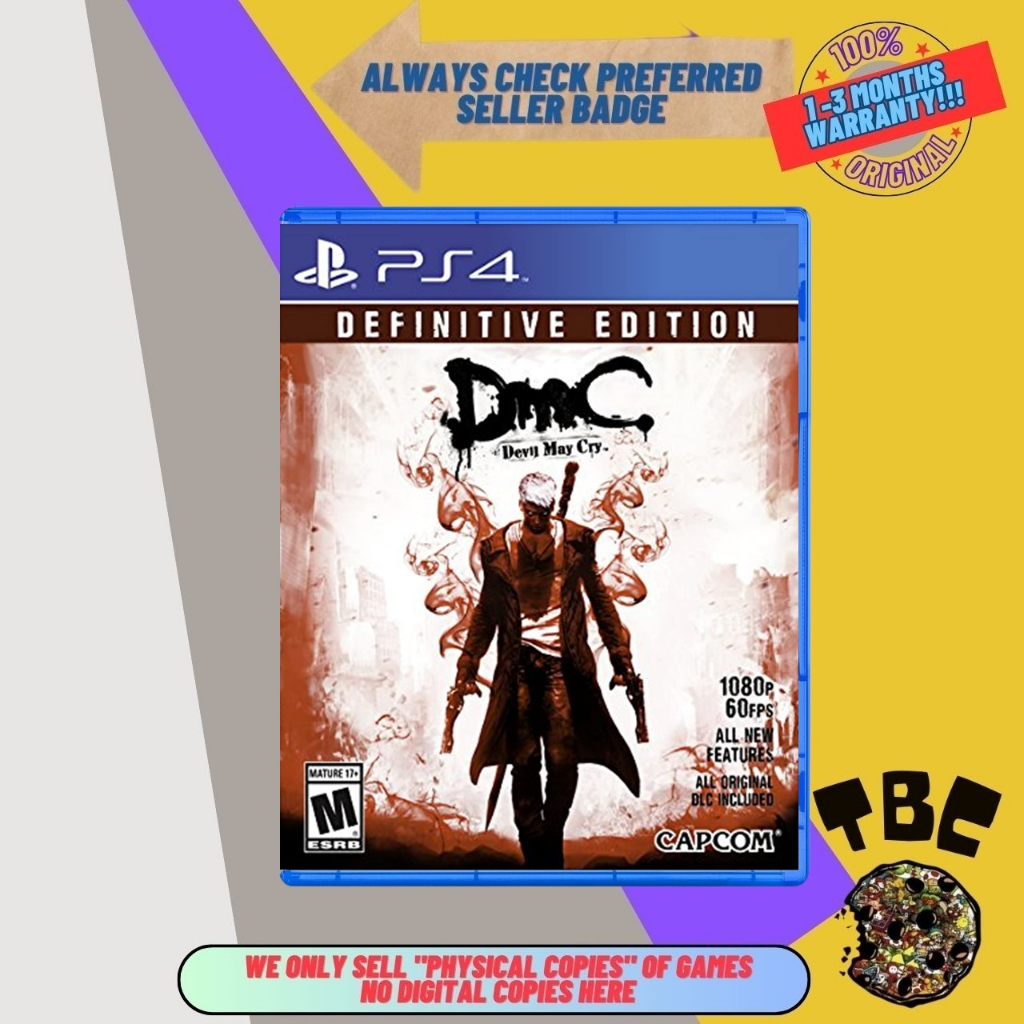 Devil May Cry Definitive Edition - Playstation 4 [R3] | Shopee Philippines