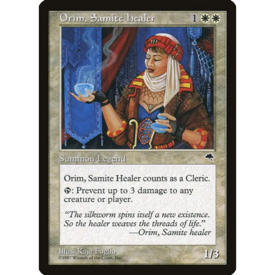 Orim, Samite Healer - Tempest (TMP) | Shopee Philippines