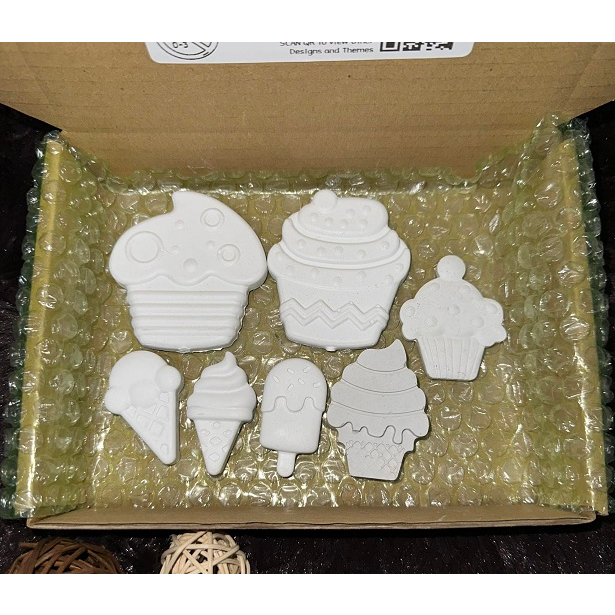 CANDYLAND PLASTER PAINTING SET (CANDY LAND, SWEETS) | Shopee Philippines