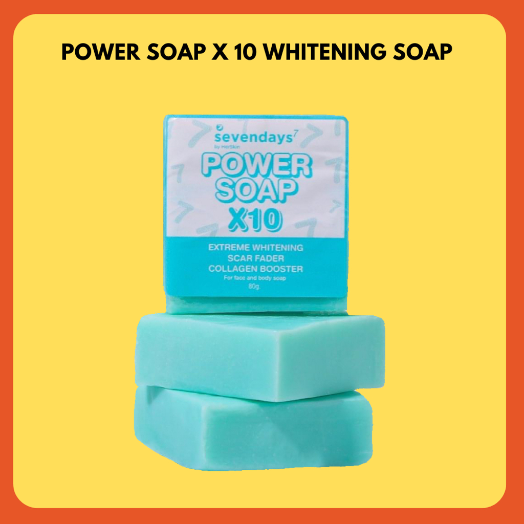 Sevendays Power Soap x10 Whitening 70g | Shopee Philippines
