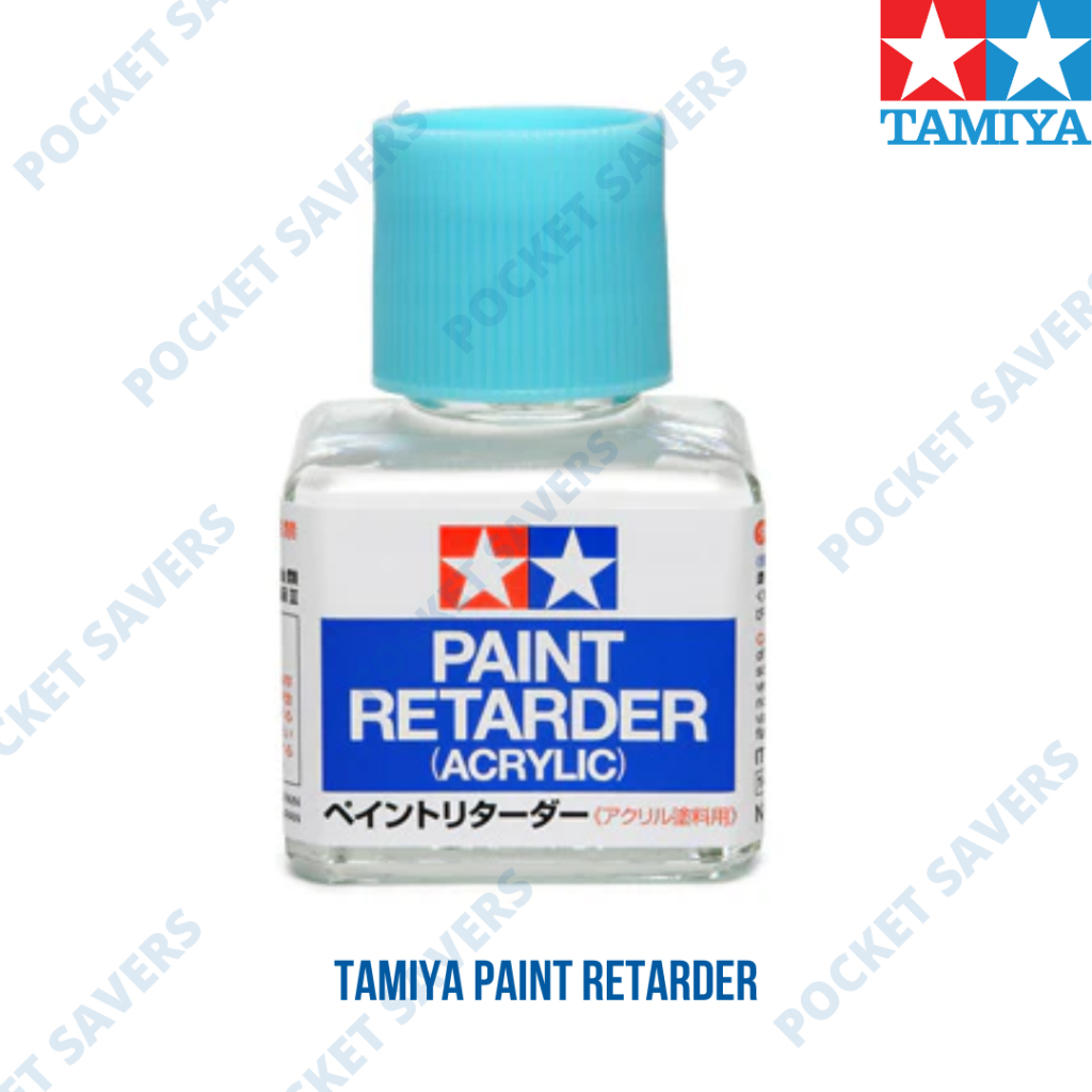 TAMIYA Paint Acrylic Retarder 40 ml (Slow Dry, Smooth Surface Finish ...