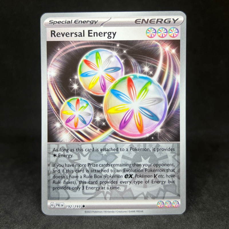 Pokemon TCG Reversal Energy Reverse Holo Uncommon 192/193 2023 Scarlet ...