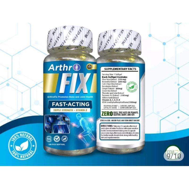 ARTHROFIX Fast-Acting | Shopee Philippines