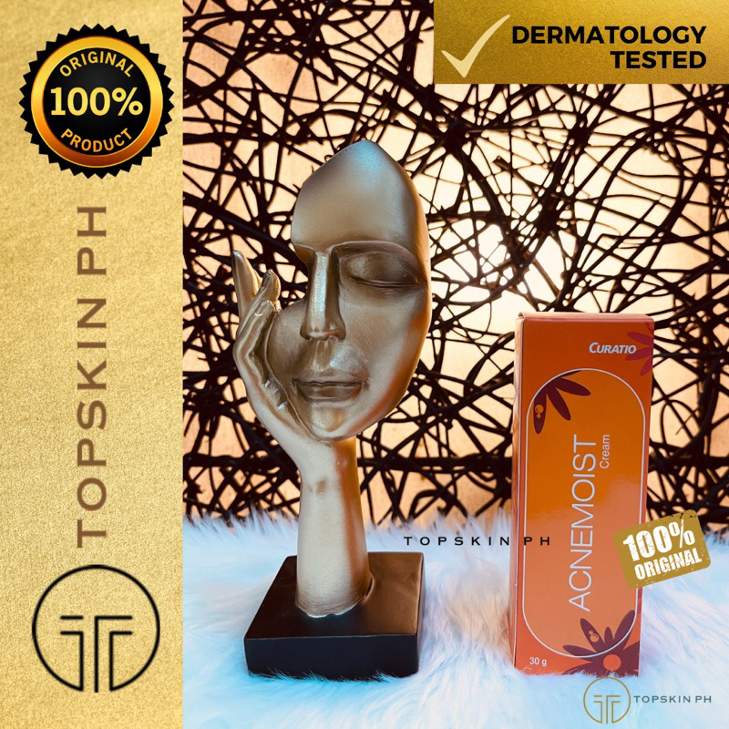 ACNEMOIST CREAM 100% Original Oil Free Moisturizer Acne Prone Oily Skin ...