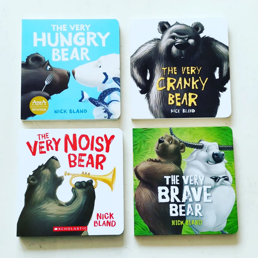 The Very Cranky / Itchy / Noisy / Hungry / Brave /Super Bear by Nick ...