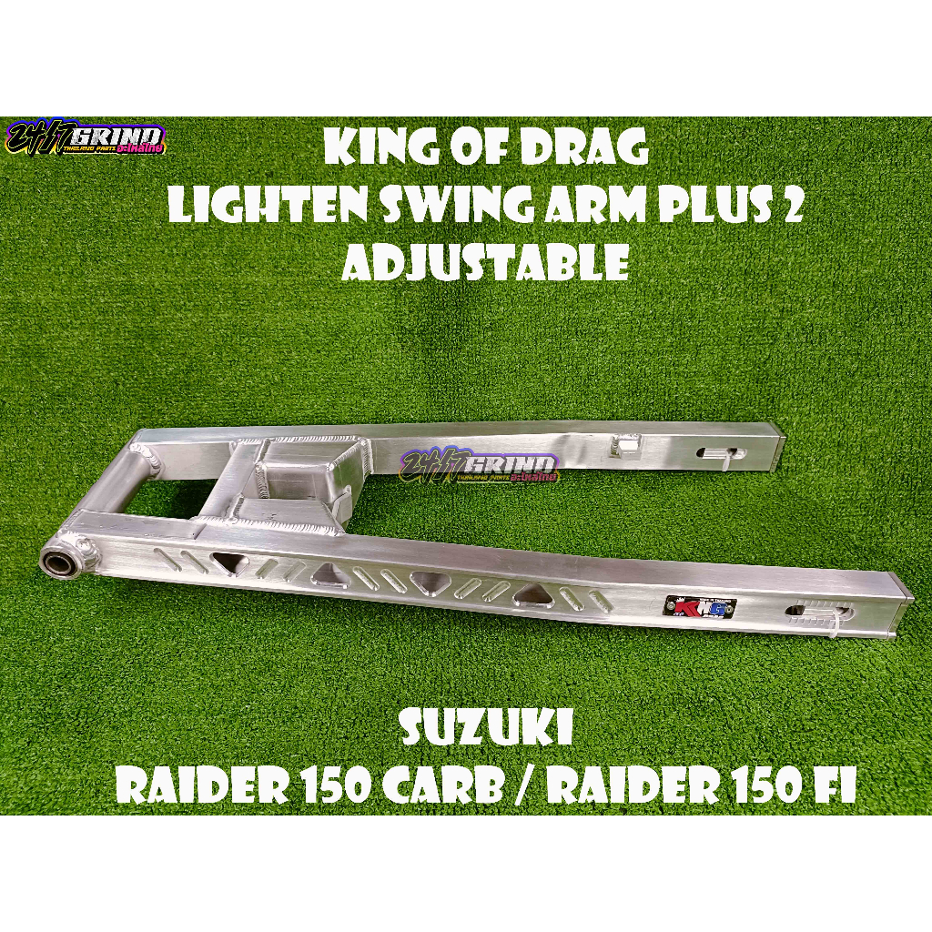 KING OF DRAG LIGHTEN SWING ARM ADJUSTABLE PLUS 2 VERSION 2 SUZUKI ...