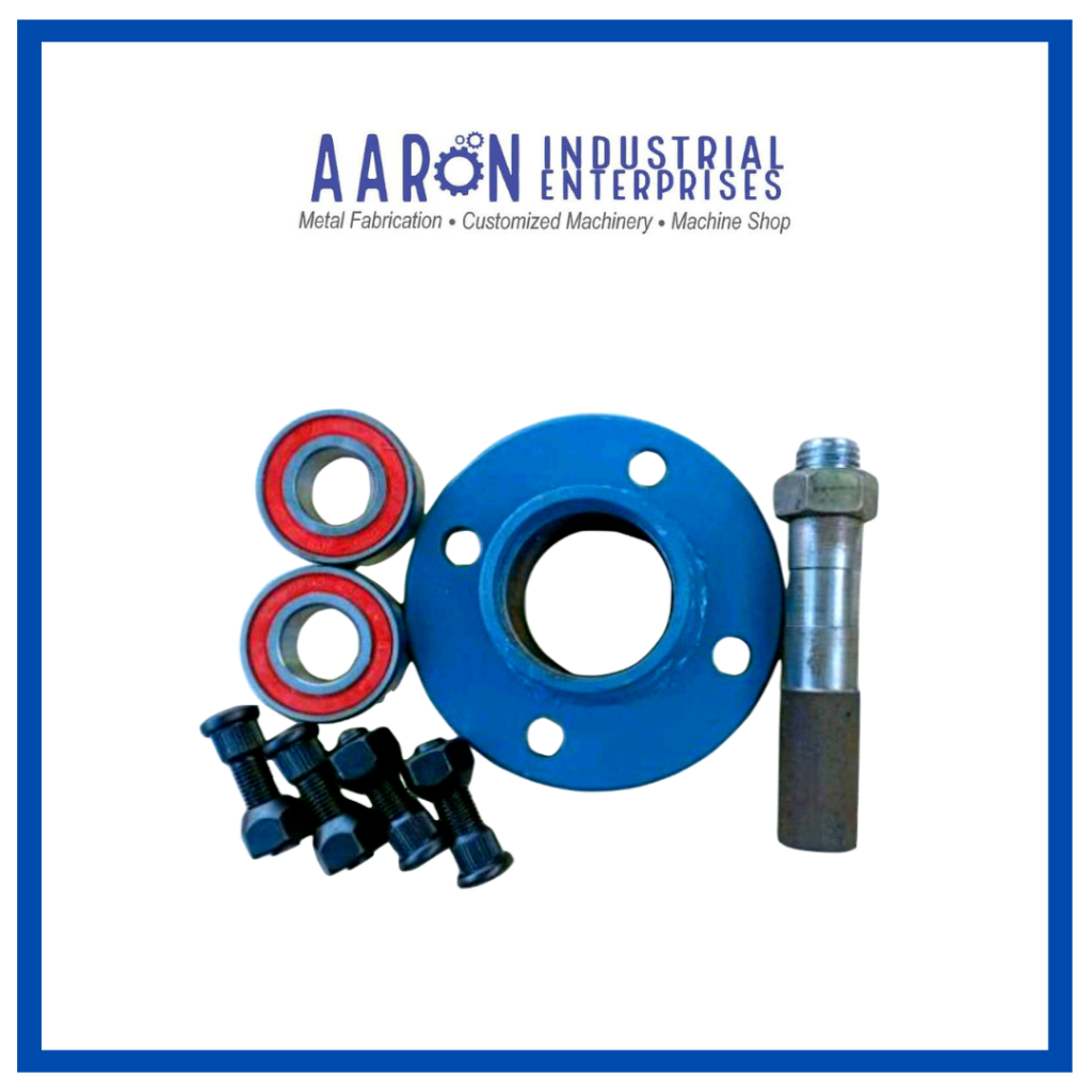 Spindle Hub for Donut Tire - Complete with Bearing 62 05, Axel, Bolts ...