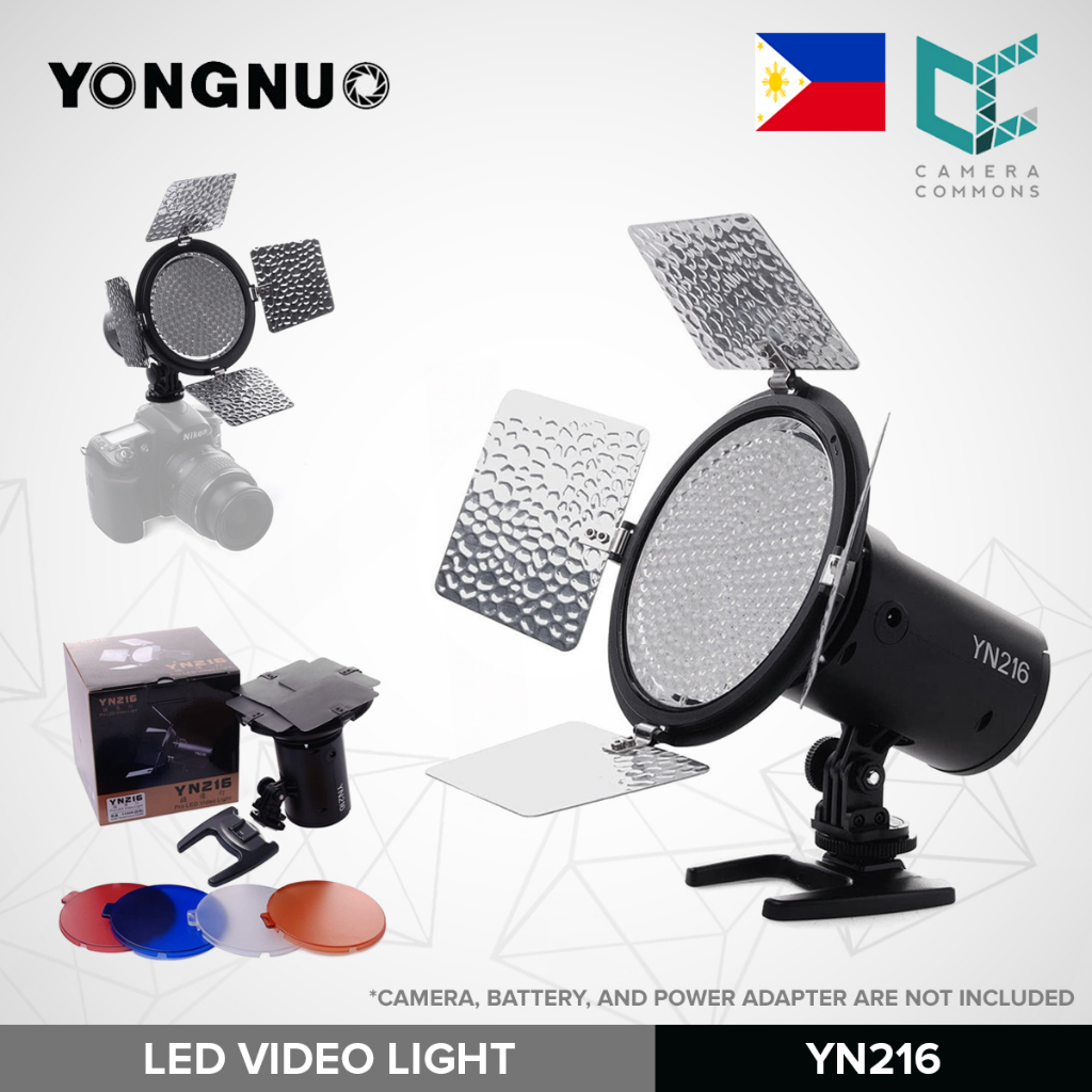 Yongnuo YN216 3200-5500k Bi-Color Pro LED On-Camera Video Light for ...