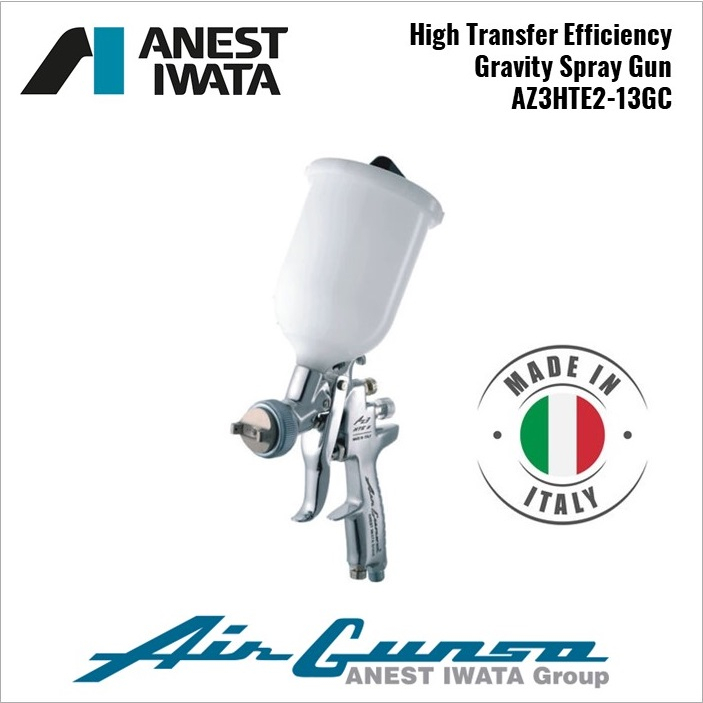 Anest Iwata Air Gunsa 9234 High Transfer Efficiency Gravity Spray Gun ...