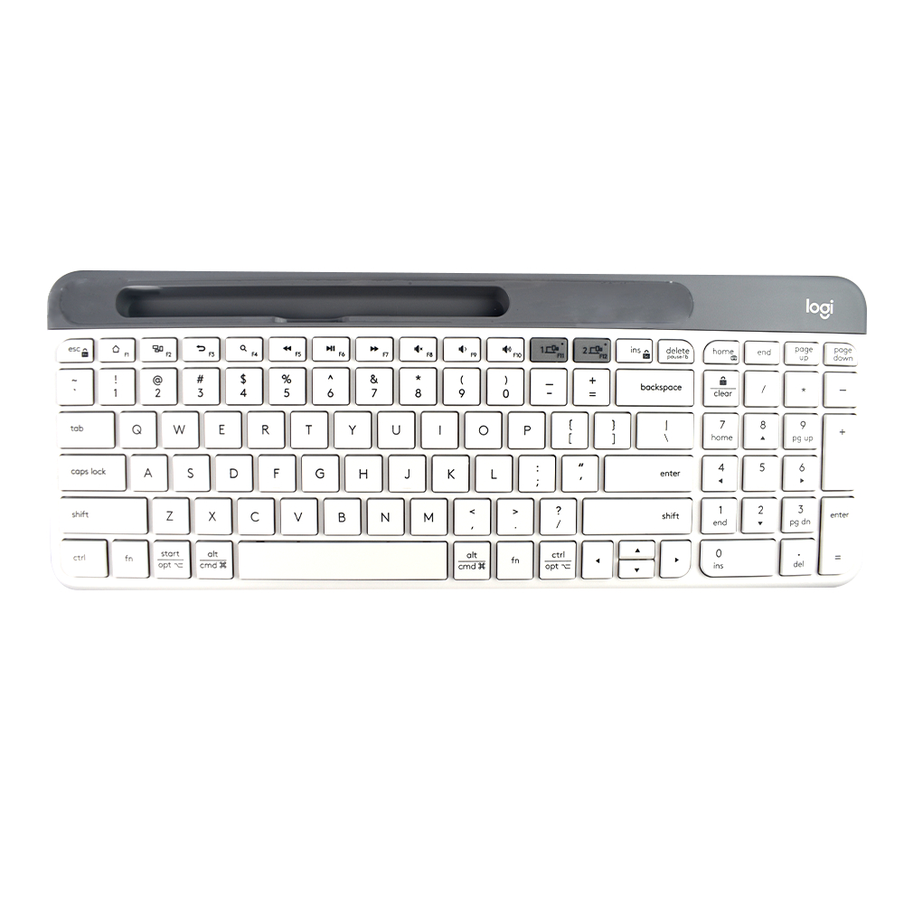 Logitech K580 Wireless Ultra Thin Keyboard Dual Mode 2 4g Bluetooth Office Keyboard Shopee